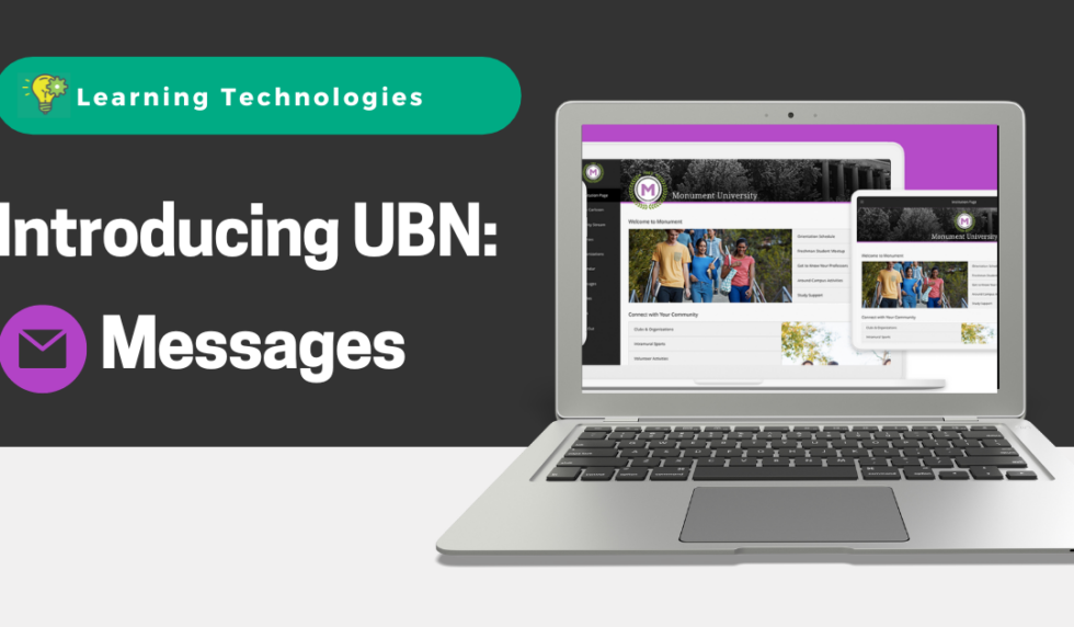 Get to Know Ultra Base Navigation: Messages – Learning Technologies at ...